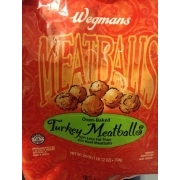 Wegmans Meatballs, Oven-Baked, Turkey Meatballs: Calories, Nutrition ...