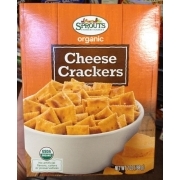 Sprouts Farmers Market Organic Cheese Crackers: Calories, Nutrition ...