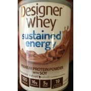 Designer Whey Sustained Energy Chocolate Velvet Premium Protein Powder ...
