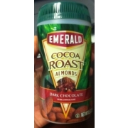 Emerald Dark Chocolate Cocoa Roast Almonds: Calories, Nutrition ...