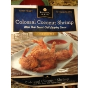 Royal Asia Colossal Coconut Shrimp With Thai Sweet Chili Dipping Sauce ...