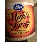 Price Chopper Maple Syrup: Calories, Nutrition Analysis & More | Fooducate