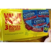 Caprisun Wild Cherry Juice Drink: Calories, Nutrition Analysis & More ...