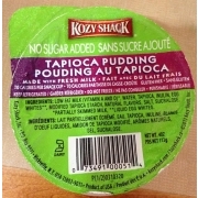 Kozy Shack Tapioca Pudding: Calories, Nutrition Analysis & More | Fooducate