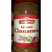 Springfield Cinnamon, Ground: Calories, Nutrition Analysis & More ...