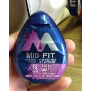 Mio Electrolytes & B Vitamin, Acetic Grape: Calories, Nutrition ...