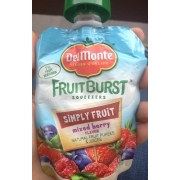 Del Monte Fruitburst, Simply Fruit Mixed Berry: Calories, Nutrition ...