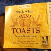 Divina Whole Wheat Mini Toasts: Calories, Nutrition Analysis & More ...