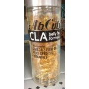 Ab Cuts Cla Belly Fat Formula, Omega 3 Fish Oil Dietary Supplement ...