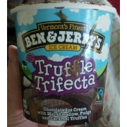 Ben & Jerry's Truffle Trifecta Chocolate Ice Cream: Calories, Nutrition ...