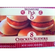 Signature Pick 5 Chicken Sliders: Calories, Nutrition Analysis & More ...