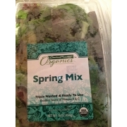 Central Market H-E-B Organics Spring Mix: Calories, Nutrition Analysis ...