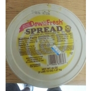 Dew Fresh Spread: Calories, Nutrition Analysis & More | Fooducate