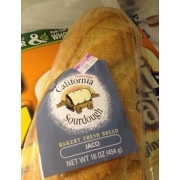 Goldminer California Sourdough, Bakery Fresh Bread: Calories, Nutrition ...