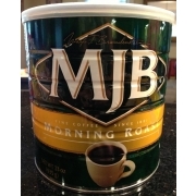Mjb Coffee, Morning Roast Ground: Calories, Nutrition Analysis & More ...