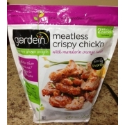 Gardein Meatless Crispy Chick'n With Mandarin Orange Sauce: Calories ...