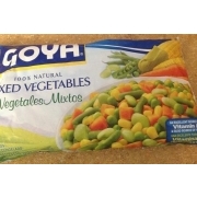 Goya Mixed Vegetables: Calories, Nutrition Analysis & More | Fooducate
