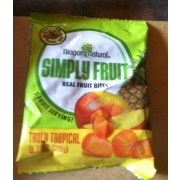Niagara Natural Fruit Bites, Simply Fruit, Truly Tropical: Calories ...