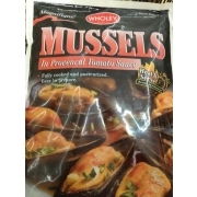 Wholey Mussels, In Provencal Tomato Sauce: Calories, Nutrition Analysis ...