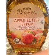 Meijer Organics Apple Butter Syrup: Calories, Nutrition Analysis & More ...