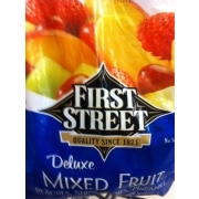 First Street Mixed Fruit, Deluxe: Calories, Nutrition Analysis & More ...