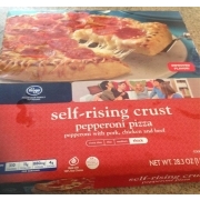 Kroger Pizza, Self-Rising Crust, Pepperoni: Calories, Nutrition ...