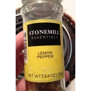Stonemill Essentials Pepper, Lemon: Calories, Nutrition Analysis & More ...