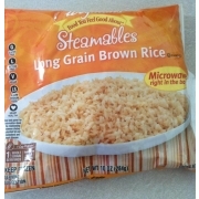 Wegmans Steamables Long Grain Brown Rice: Calories, Nutrition Analysis ...