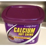Care One Calcium Soft Chews, Milk Chocolate Flavor, Dietary Supplement ...