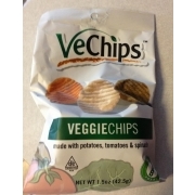 VeChips Veggie Chips: Calories, Nutrition Analysis & More | Fooducate