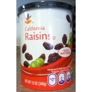 Giant California Raisins: Calories, Nutrition Analysis & More | Fooducate