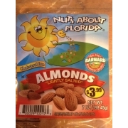 Nuts About Florida Almonds Lightly Salted: Calories, Nutrition Analysis ...