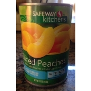 Safeway Kitchens Sliced Peaches Yellow Cling Peaches In Extra Light ...