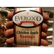 EverGood Fine Foods Naturally Smoked Chicken Apple Sausage: Calories ...