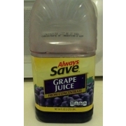 Always Save Grape Juice: Calories, Nutrition Analysis & More | Fooducate