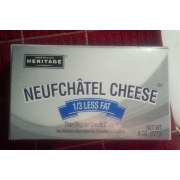 American Heritage Cheese, Cream, Neufchatel, 1/3 Less Fat: Calories ...