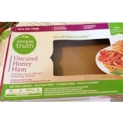 Simple Truth Uncured Honey Ham: Calories, Nutrition Analysis & More ...