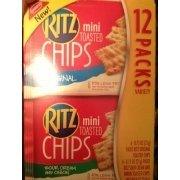 Nabisco Ritz Mini Toasted Chips Variety Pack: Calories, Nutrition ...