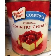 Comstock Pie Filling or Topping, Original, Country Cherry: Calories ...