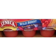 Seneca Apple Sauce, Wild Berry 4 Oz: Calories, Nutrition Analysis ...