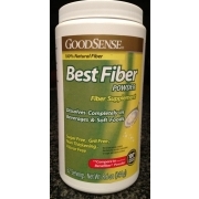 Good Sense Best Fiber Powder, Fiber, Dietary Supplement: Calories ...