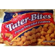 ShopRite Tater Bites, Frozen Shredded Potatoes: Calories, Nutrition ...