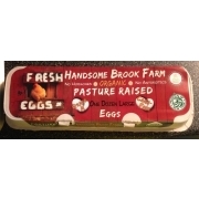Handsome Brook Farm Organic Pasture Raised One Dozen Large Eggs ...