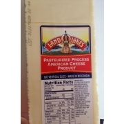 Land O Lakes Cheese, Pasteurized Process: Calories, Nutrition Analysis ...
