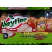 Veryfine 100% Apple Juice: Calories, Nutrition Analysis & More | Fooducate