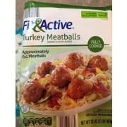 Fit & Active Turkey Meatballs: Calories, Nutrition Analysis & More ...