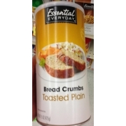 Essential Everyday Toasted Plain Bread Crumbs: Calories, Nutrition ...
