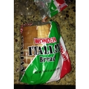 Wonder Italian Bread: Calories, Nutrition Analysis & More | Fooducate