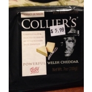 Collier's Welsh Cheddar: Calories, Nutrition Analysis & More | Fooducate