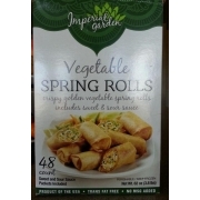 Imperial Garden Vegetbale Spring Rolls: Calories, Nutrition Analysis ...